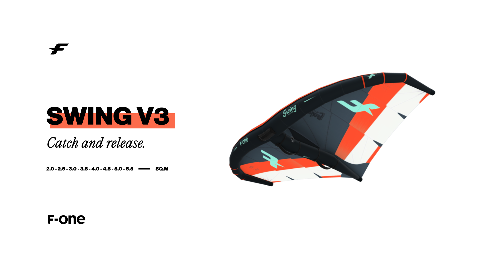 Découvrez la SWING V3 - F-ONE